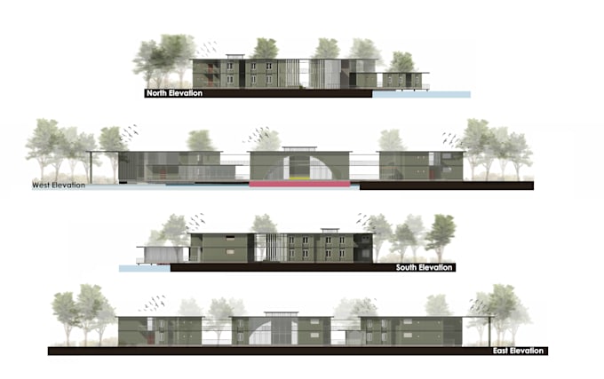 Render professional 2d visualization in photoshop by Istiakrauf | Fiverr