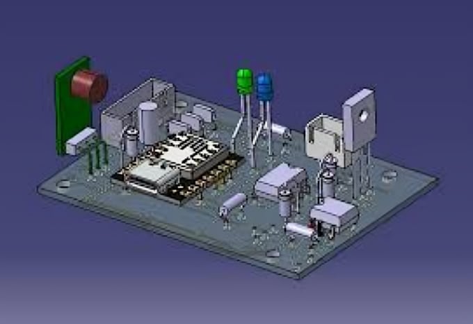 Design pcb and circuit schematic in proteus and easyeda by Patrick_seitz1 | Fiverr