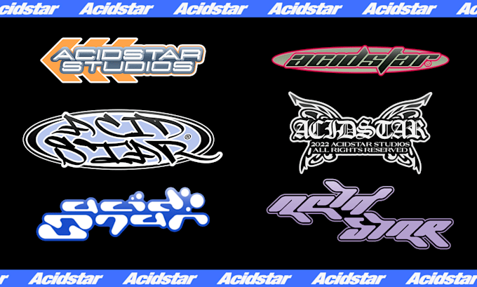 Do a custom sticker design by Acidstarstudios | Fiverr