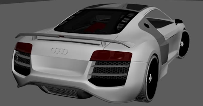 Create luxury car model, 3d car modeling with high quality exterior and ...