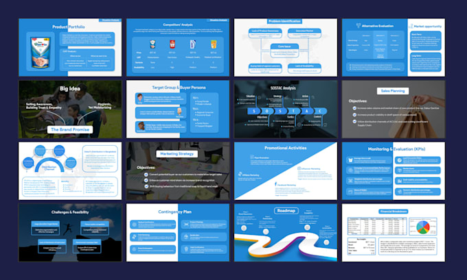 Create pitch deck, presentation design, powerpoint design and google ...