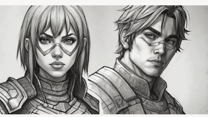 Draw any character or fan art you want by Minenhbyl | Fiverr