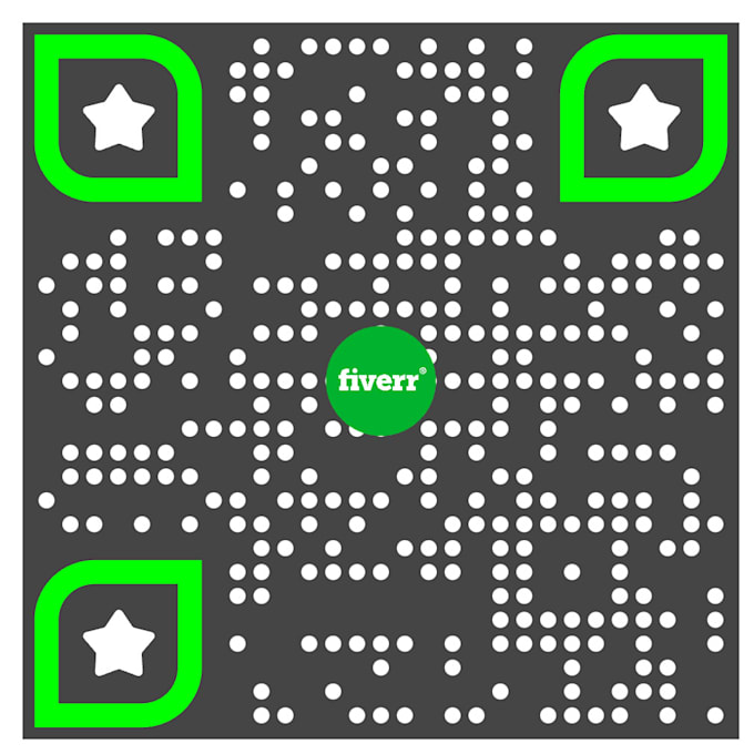 Create simple or custom qr codes with logo by Solution_pixel | Fiverr