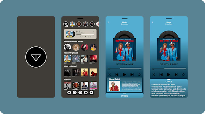 Design aesthetic user interface for your application using figma by ...
