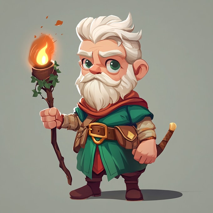 Draw 2d game characters and game assets by Mayzekane | Fiverr