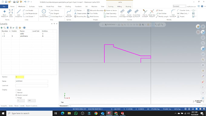 Create nc code by using mastercam from xt dxf files by Raisultanmoy ...
