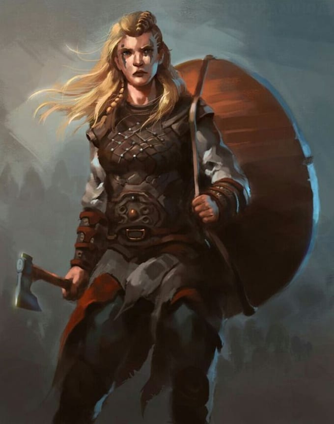 Create amazing dnd character illustration for you by Aeridiana | Fiverr