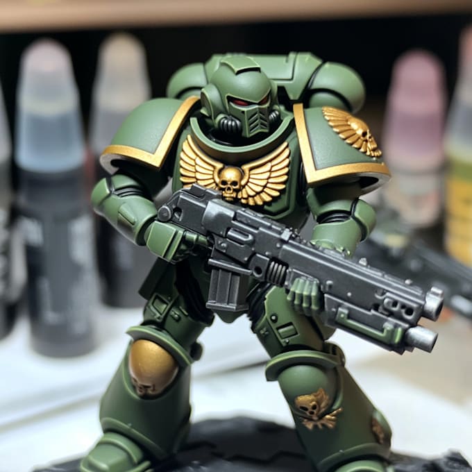 Paint your warhammer 40k models by Dalaoanga | Fiverr