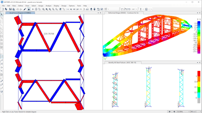 Design and analysis the structures using etabs, safe, sap2000, staadpro ...