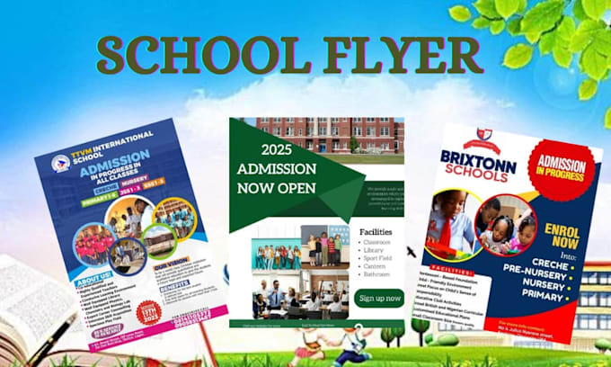 Do school, sport, summer camp, admission, party, club, flyer or poster ...