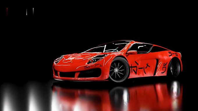 Create photorealistic 3d car animation, 3d vehicle design, 3d car ...
