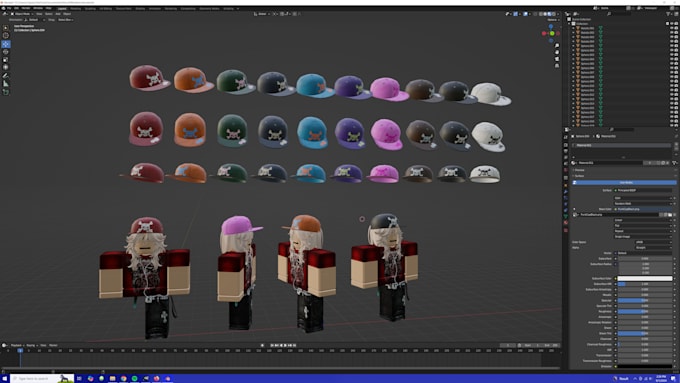 Create you a roblox ugc hat by Landofmilk | Fiverr