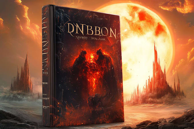 Do fantasy book cover design, romance, poetry, book cover illustration ...
