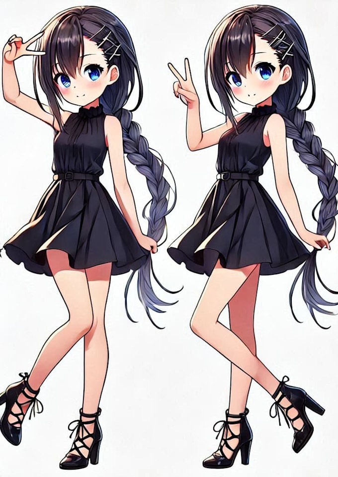 Draw custom anime character for you by Shabad_arora29 | Fiverr