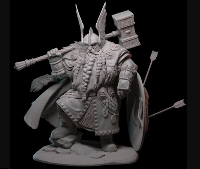 3d warhammer 40k tabletop miniature,3d character sculpt stl file for 3d ...