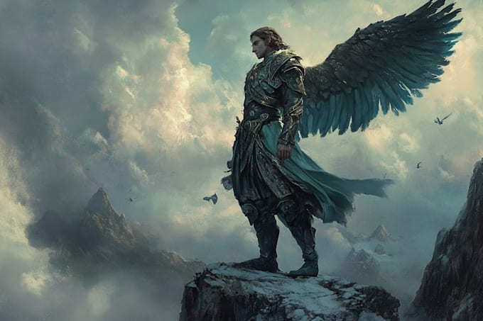 Create fantasy character portrait art for you by Trinekins | Fiverr