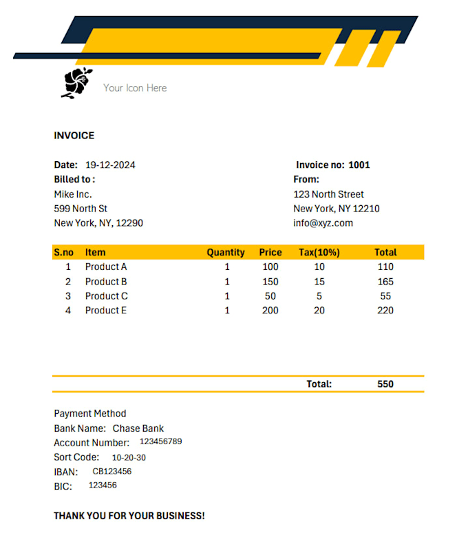 Automate, excel invoice and fillable pdf by Rudrabisht987 | Fiverr