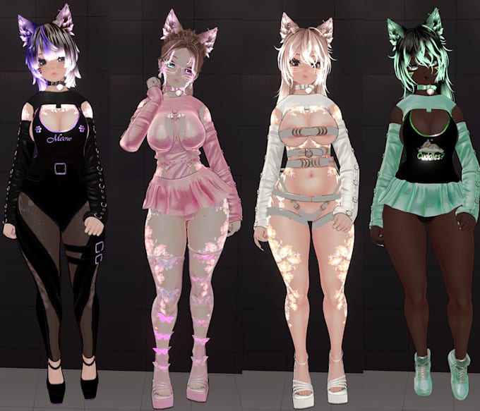 Fix your vrchat avatar by Alykky | Fiverr