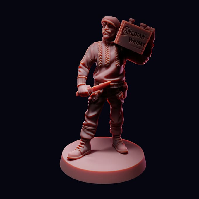 Digital clay 3daction figure,3dplayer,dnd,wow model,miniature,ttrpg ...