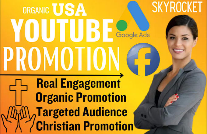 Skyrocket christian youtube video promotion by Arabellatube | Fiverr