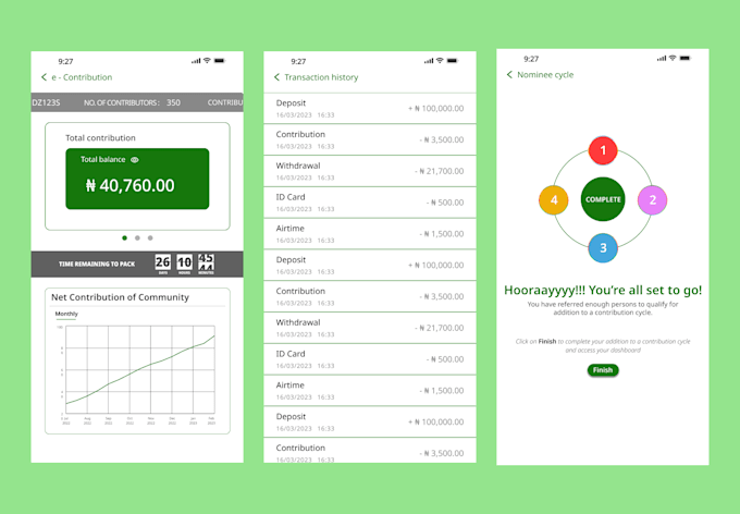 Design clean, user friendly mobile app in figma by Haropis | Fiverr