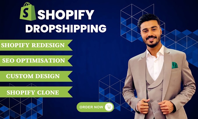 Design and develop a custom shopify store by Areeb_urrehman | Fiverr