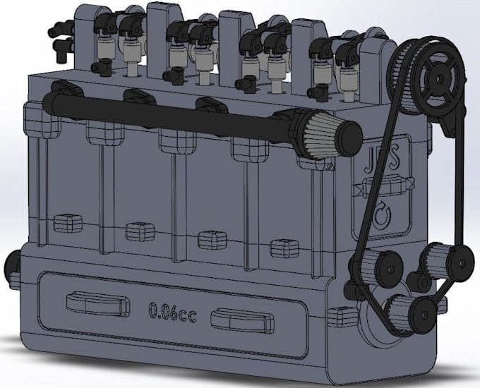 Deliver 3d industrial product design, mechanical parts, cad model in ...