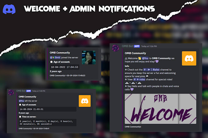 Build custom discord bots or full server setups by Teodorsimic1 | Fiverr