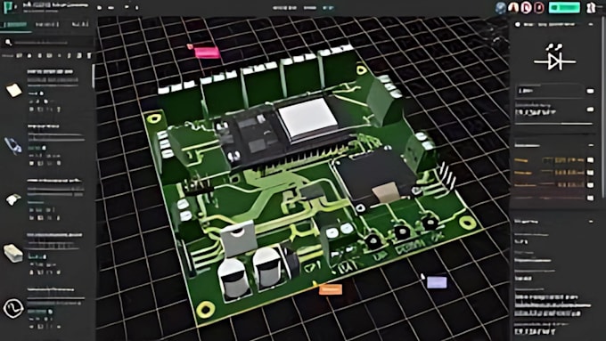 Design schematic pcb design, circuit board, circuit design, pcb layout ...