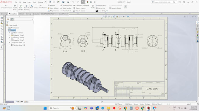 3d cad modelling in solidworks by Varsha_2901 | Fiverr
