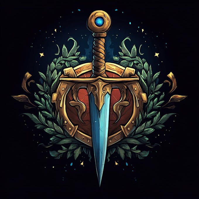 Make a fantasy game logo and branding by Calliejacks | Fiverr