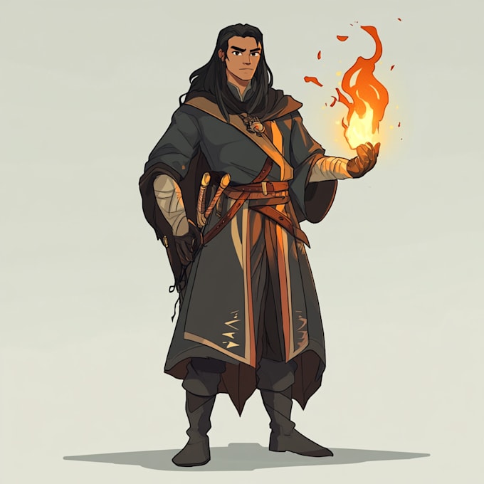 Create a oc character art and dnd character by Kaefgkunz | Fiverr