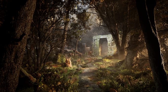 Create an unreal engine environments map, unreal engine world level ...