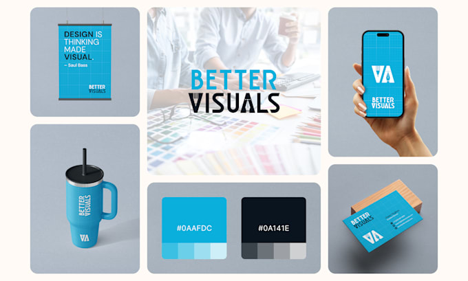 Design and redesign timeless business logo with complete brand style ...