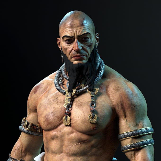 Do realistic 3d game character 3d character design in unity unreal game ...