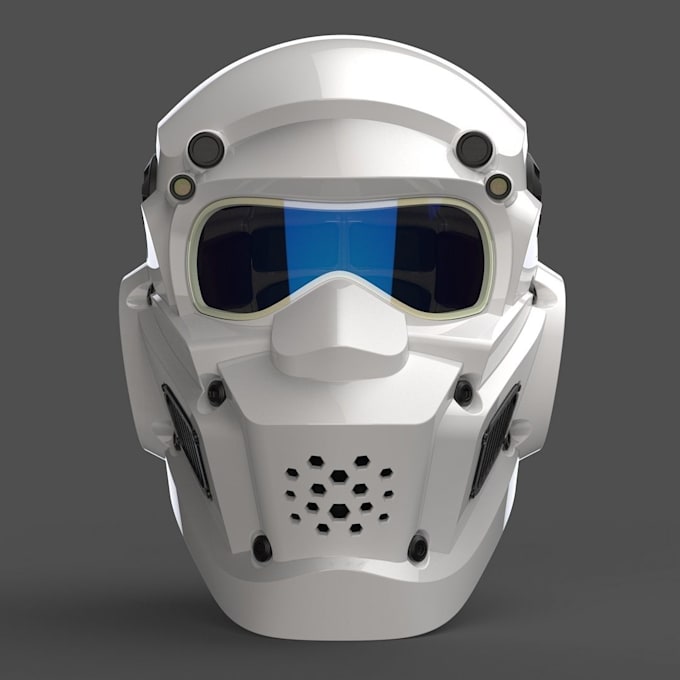 Accurate helmet model,cad mechanical model,dwg,obj, stl, autocad model ...