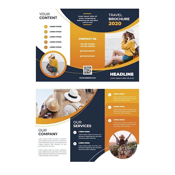 Do professional brochure, newsletter, booklet, magazine, company ...