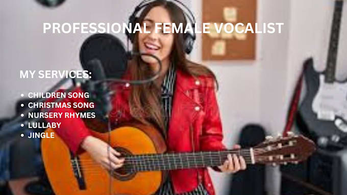 Compose and sing amazing children song, nursery rhymes, christmas song ...