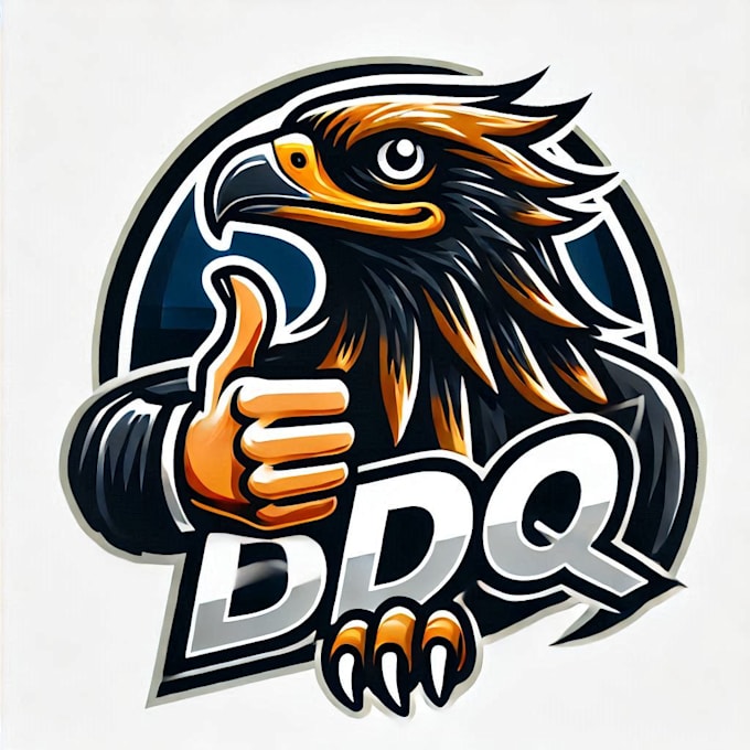 Do make wonderful buzzard mascot logo design with 1 day delivery by ...