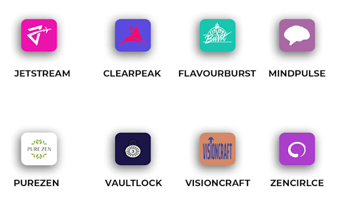Design a custom logo, favicon, and responsive app by Noor_jah | Fiverr