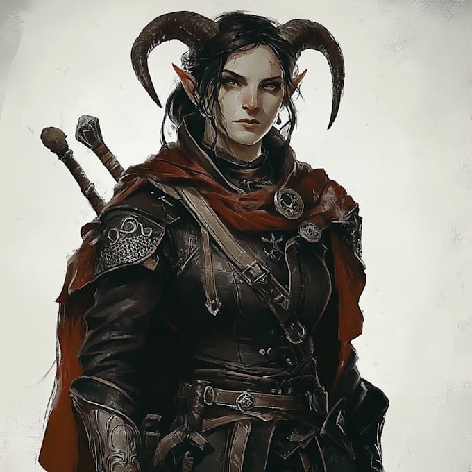 Do dnd character art and dnd character art by Danbrangwain | Fiverr