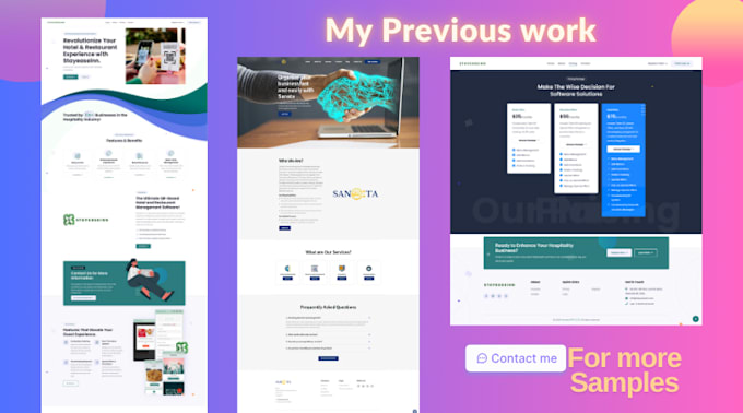 Be your front end web developer react js, angular, next js, tailwind css by Ravindu_kavi | Fiverr