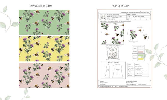 Create a technical data sheet package for your brand by Luanasirur00 | Fiverr