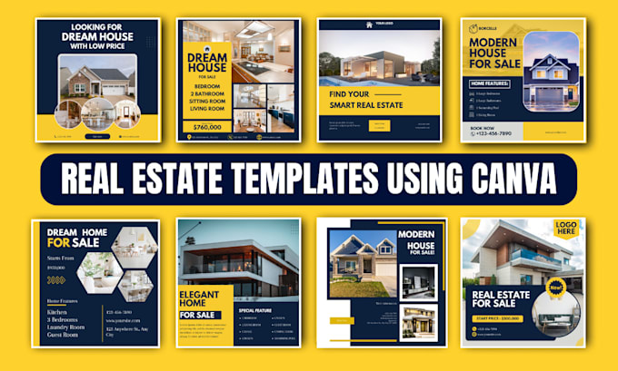 Design reusable canva ads templates for your social media post by ...