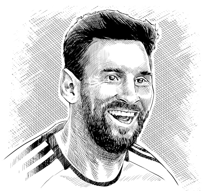 Draw photo to sketch by Bankcartoon | Fiverr