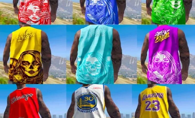 Create fivem gang vest ,fivem armor ,fivem gang clothing ,ped clothing ...