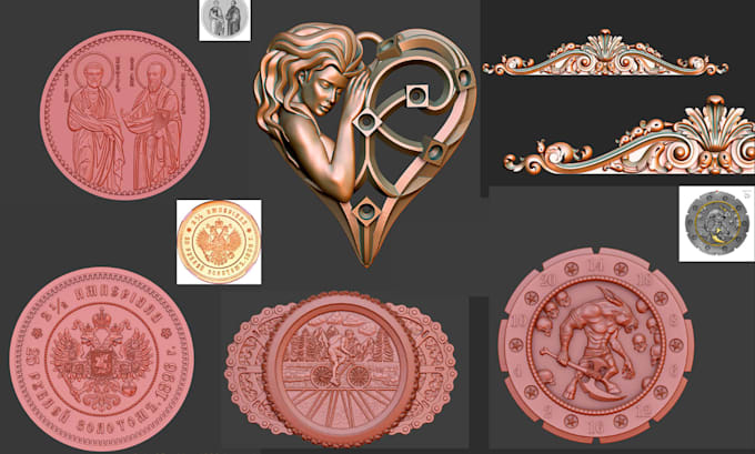 Create printable coin model with blender 3d logo sketch to 3d file ...