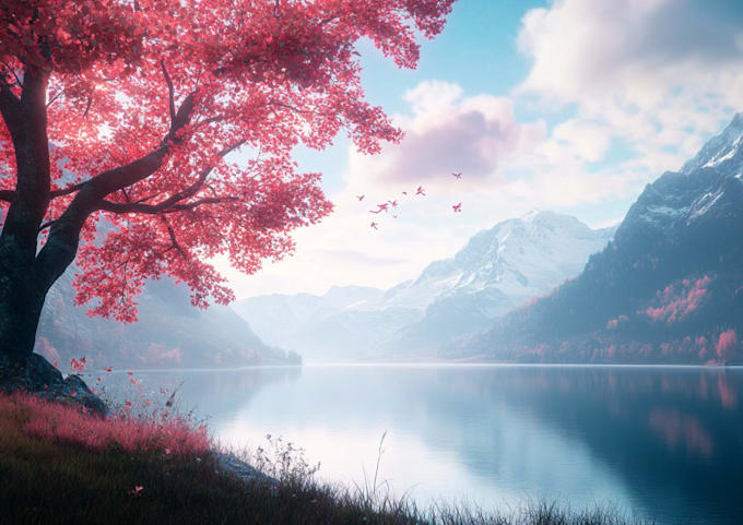 Draw a unique style environment concept art for you by Pearill | Fiverr