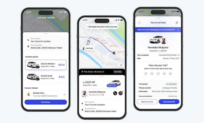Develop taxi booking app uber clone taxi app taxi booking website uber ...