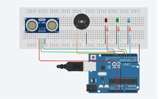 Do arduino programming, simulations, and schematic diagram by Caleb ...
